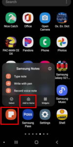 How to organize apps on Galaxy S22 Home screen? - Guides for Samsung ...